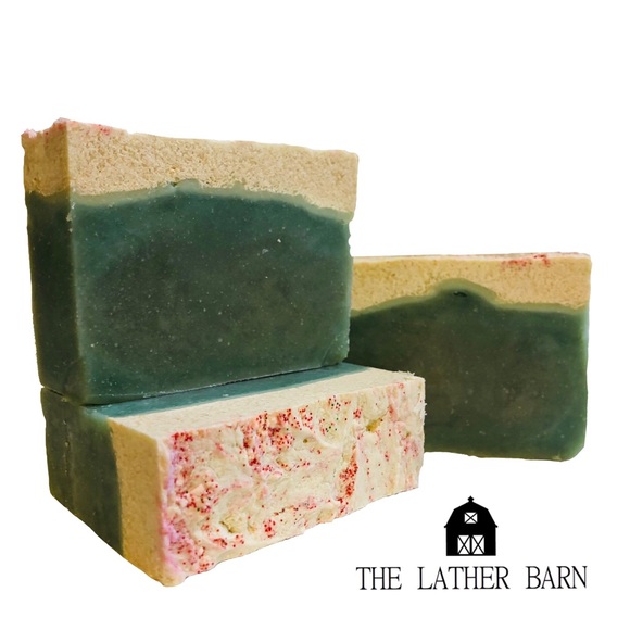THE LATHER BARN | Bath | Strawberry Melon Goat Milk Lather Essentials ...